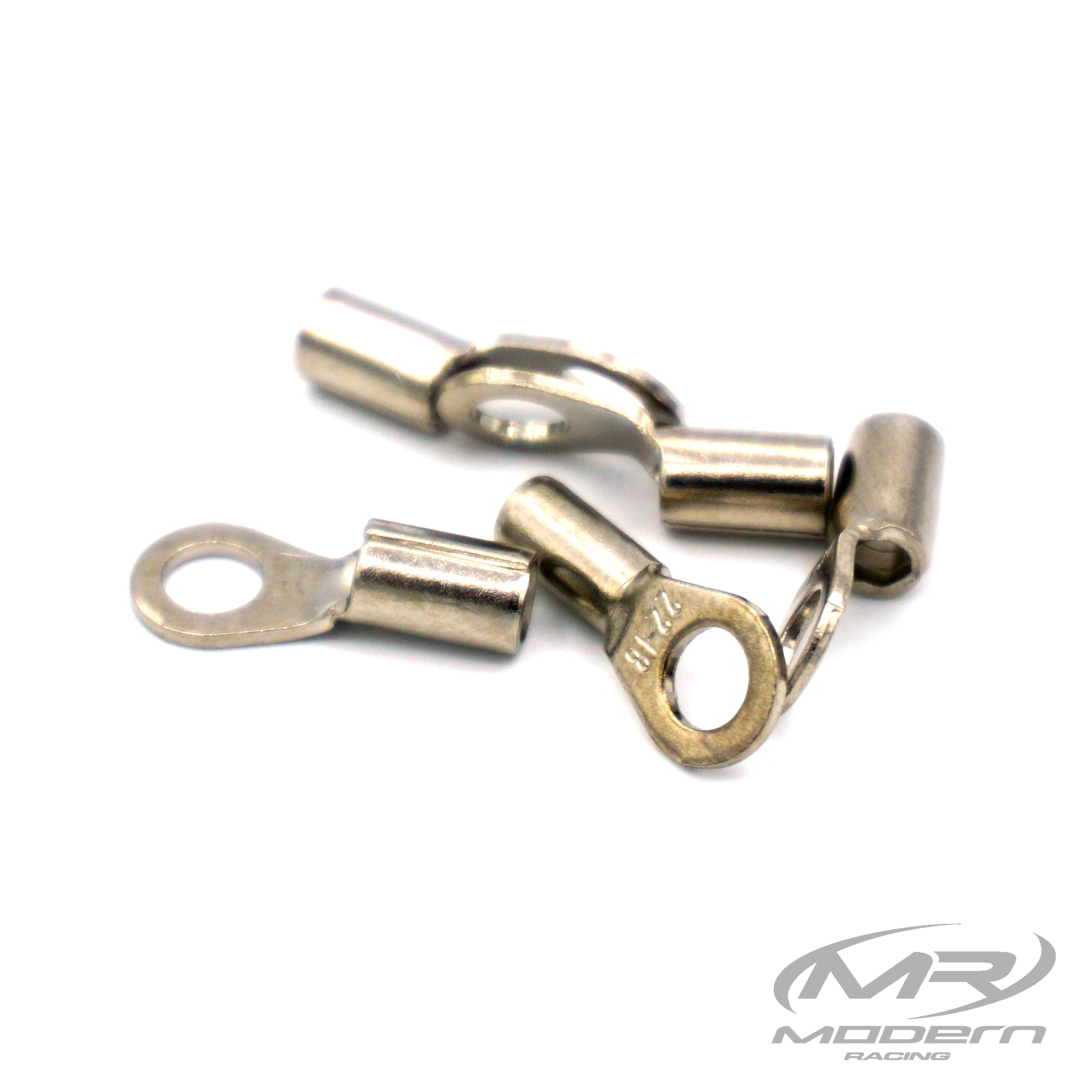 Hi-Temp Low-Profile Nickel-Plated Steel Ring Terminals – Modern Racing