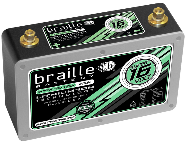 Super 16 Volt "Drag Race Spec" Lithium Battery – Modern Racing