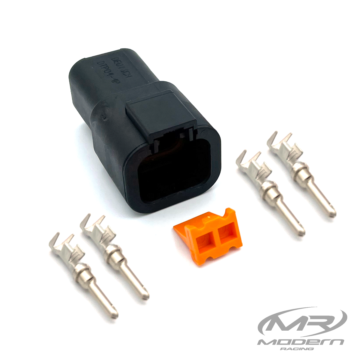 Deutsch DTP 4 Pin Connector (Black) – Modern Racing