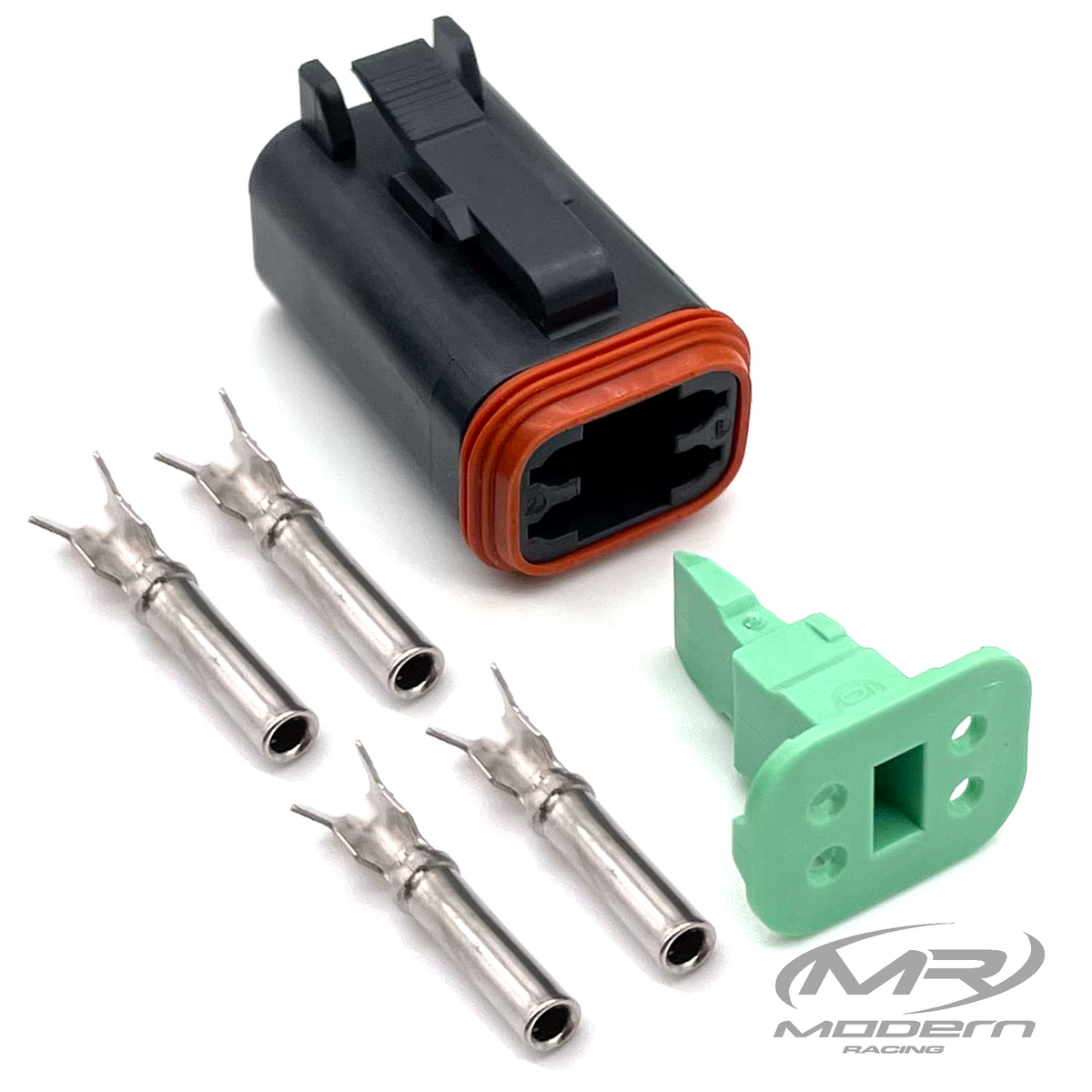Deutsch DT 4 Socket Connector (Black) – Modern Racing