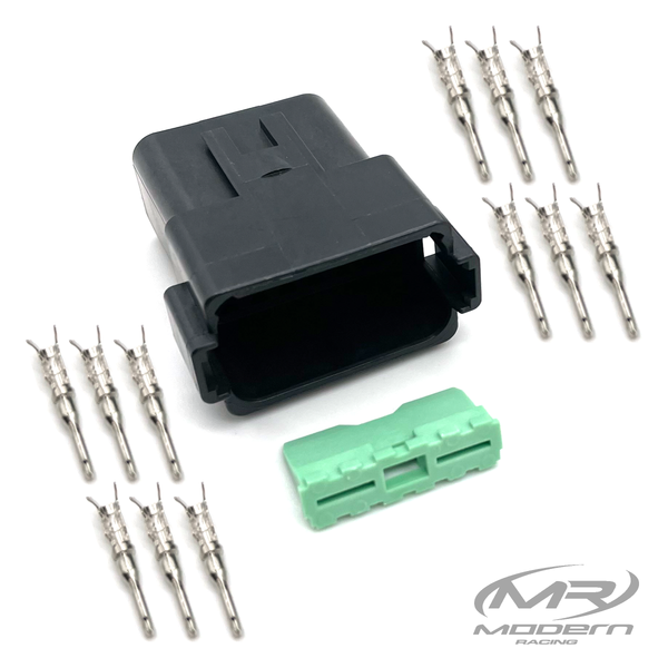 Deutsch DT 12 Pin Connector (Black) – Modern Racing