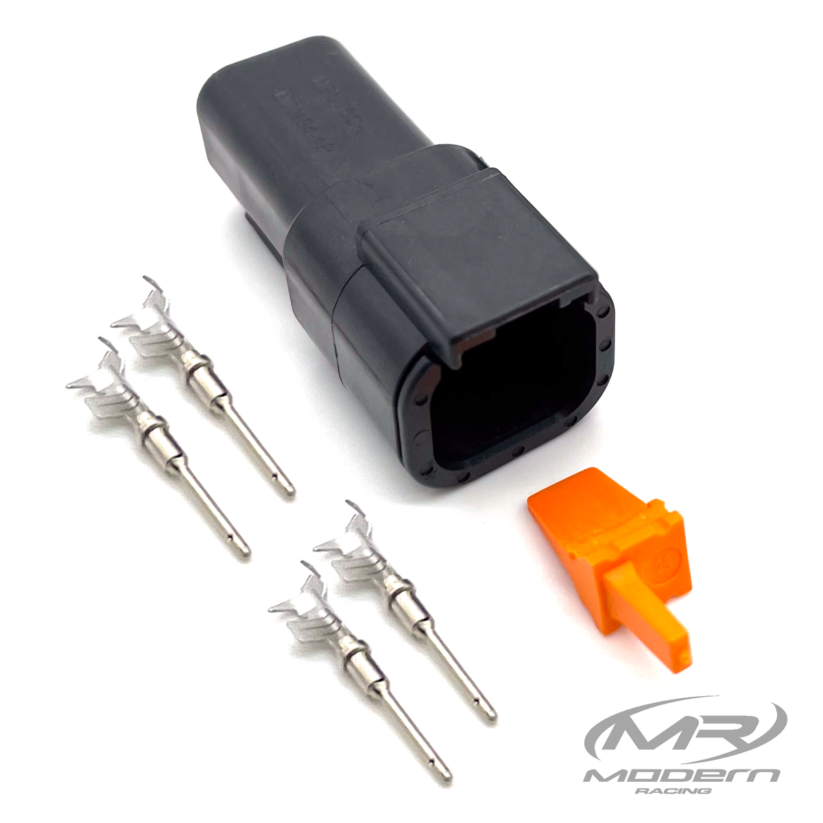 Deutsch DTM 4 Pin Connector (Black) – Modern Racing