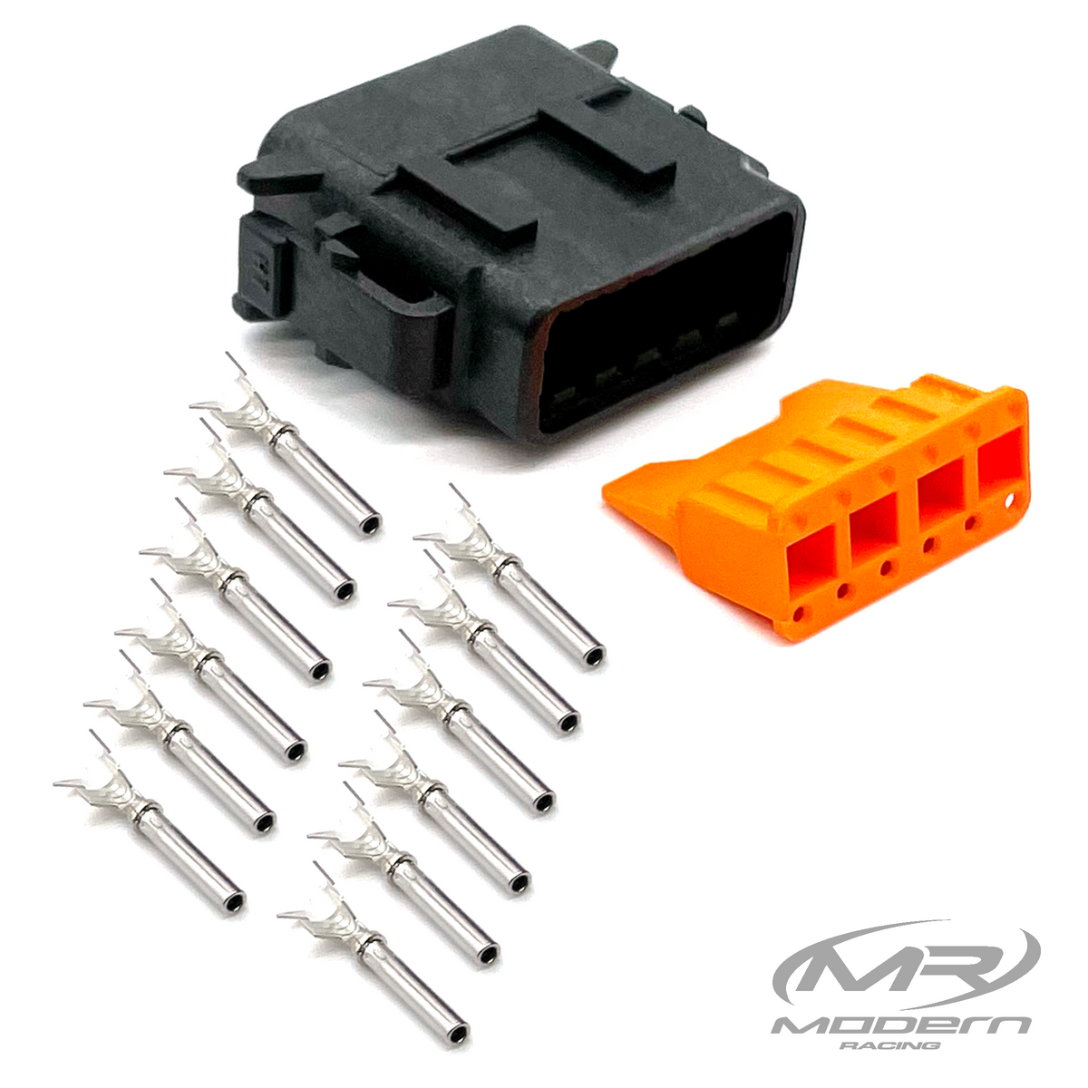 Deutsch DTM 12 Socket Connector (Black) – Modern Racing