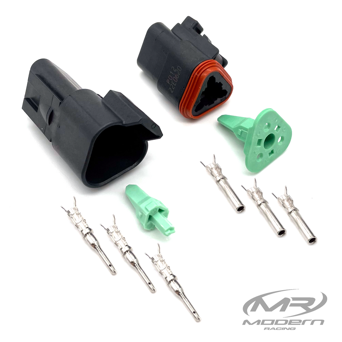 Deutsch DT 3 Socket/Pin Mating Pair Connector Kit (Black) – Modern Racing