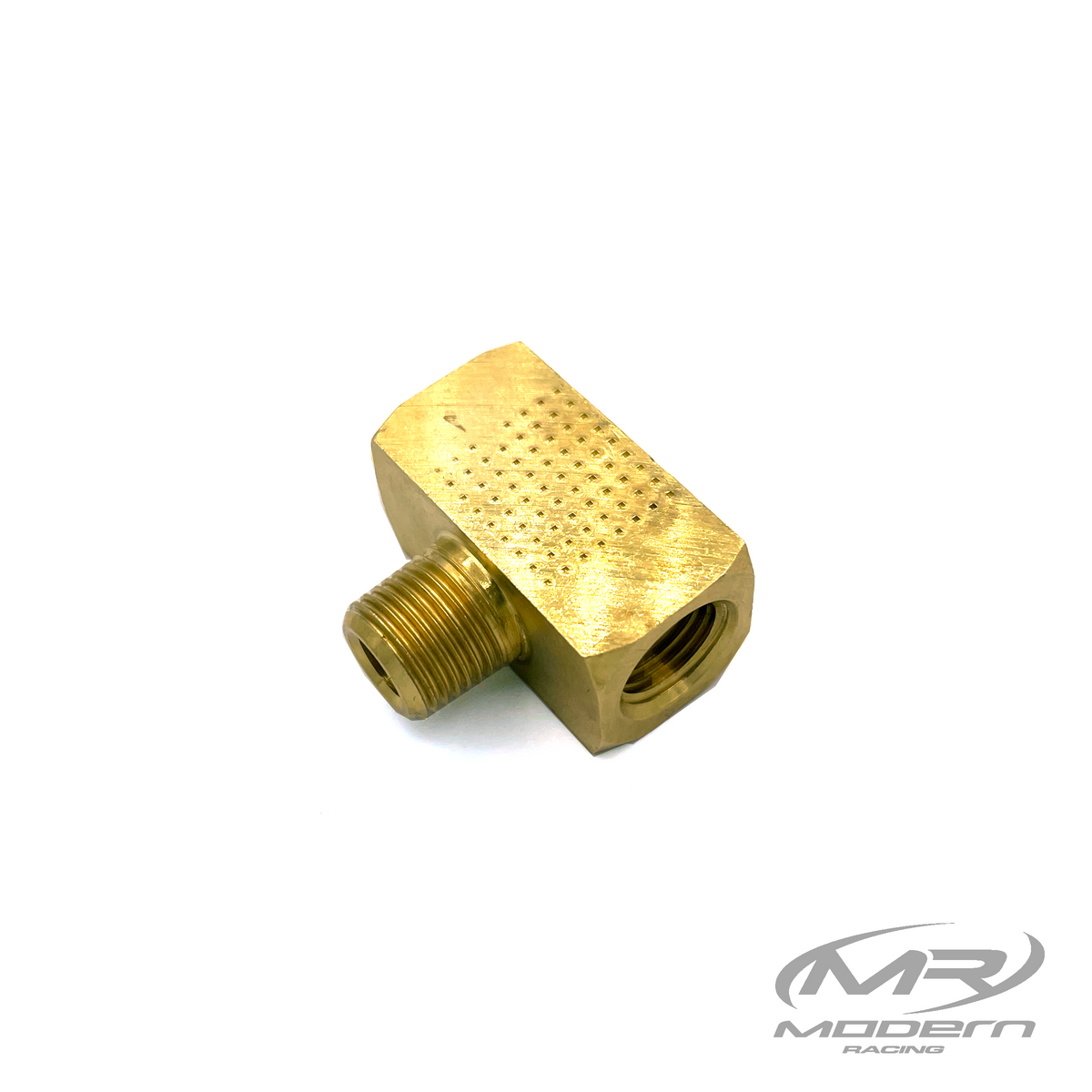 1/8" NPT Female To 1/8" NPT Male Inline T Adapter Fitting Brass ...